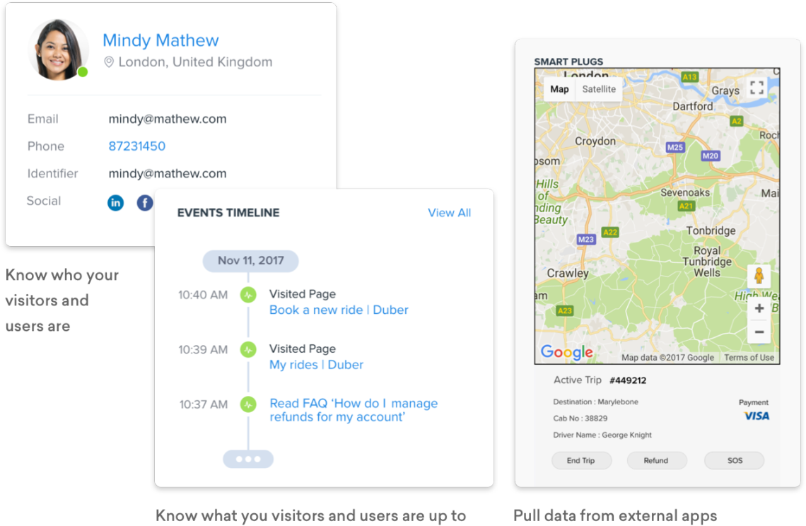 Elija Freshchat en vez de Zoho live chat | Pruébelo gratis