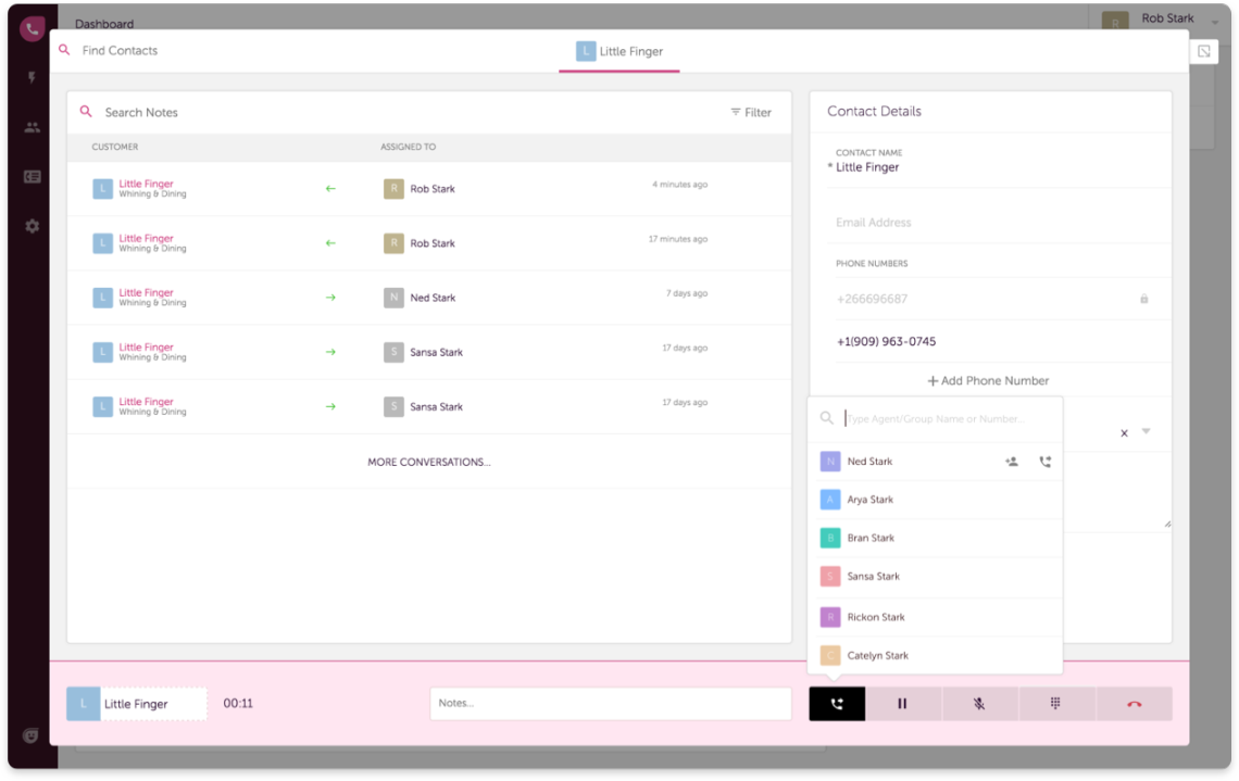 Warm Transfer | Sign Up For Freshdesk Contact Center Call Center Solution