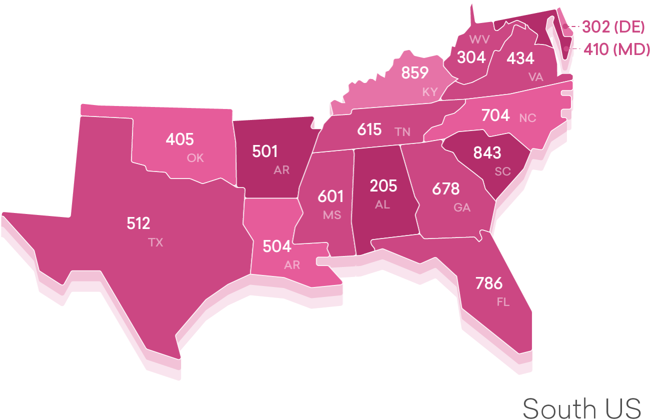 Why Is The Us Area Code Map Such A Mess Askhistorians Riset