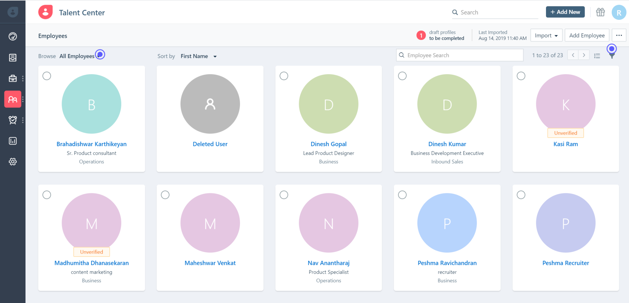 Employee Database Management Software