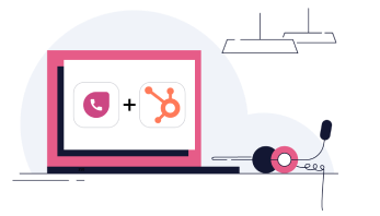 One-click Hubspot VoIP integration | Freshcaller phone system