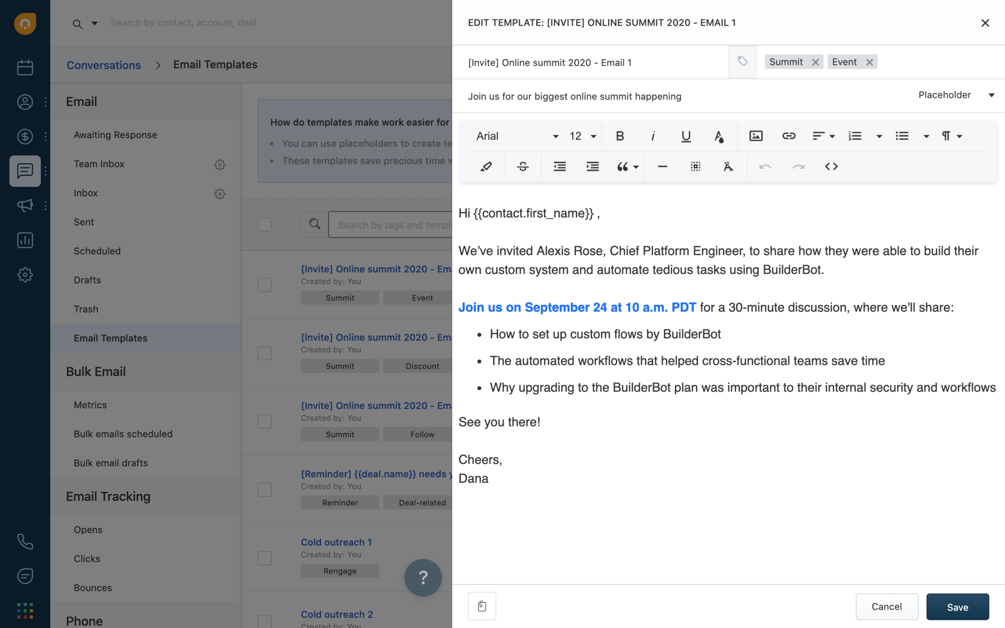 CRM - Email Integration | Freshworks CRM