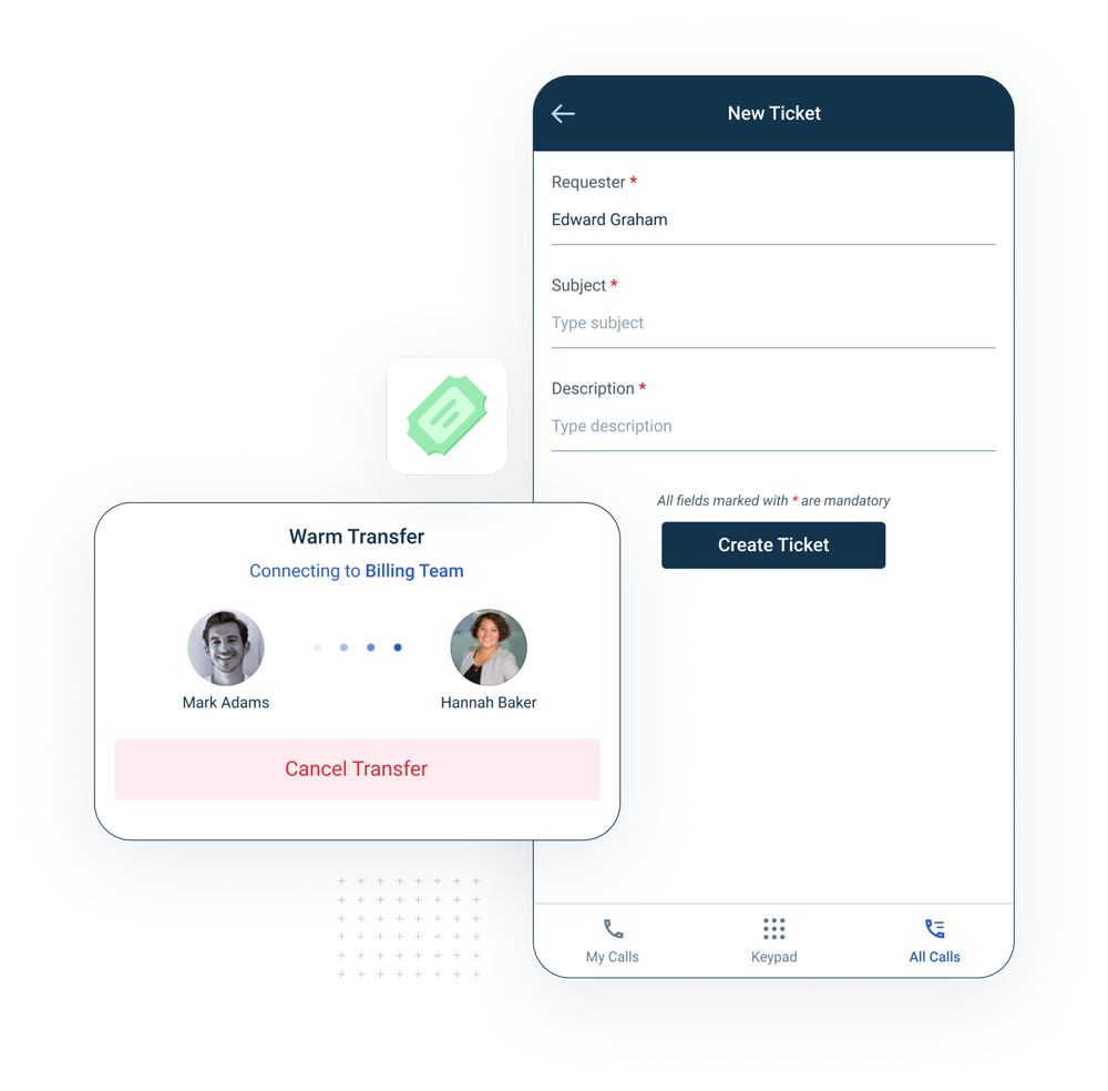 Freshcaller Mobile App | Call Center App
