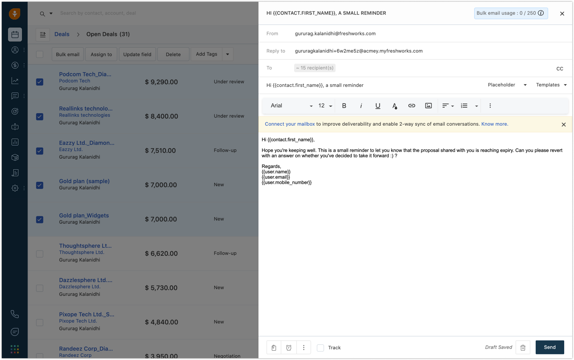 The Best Sales Funnel Software | Freshsales
