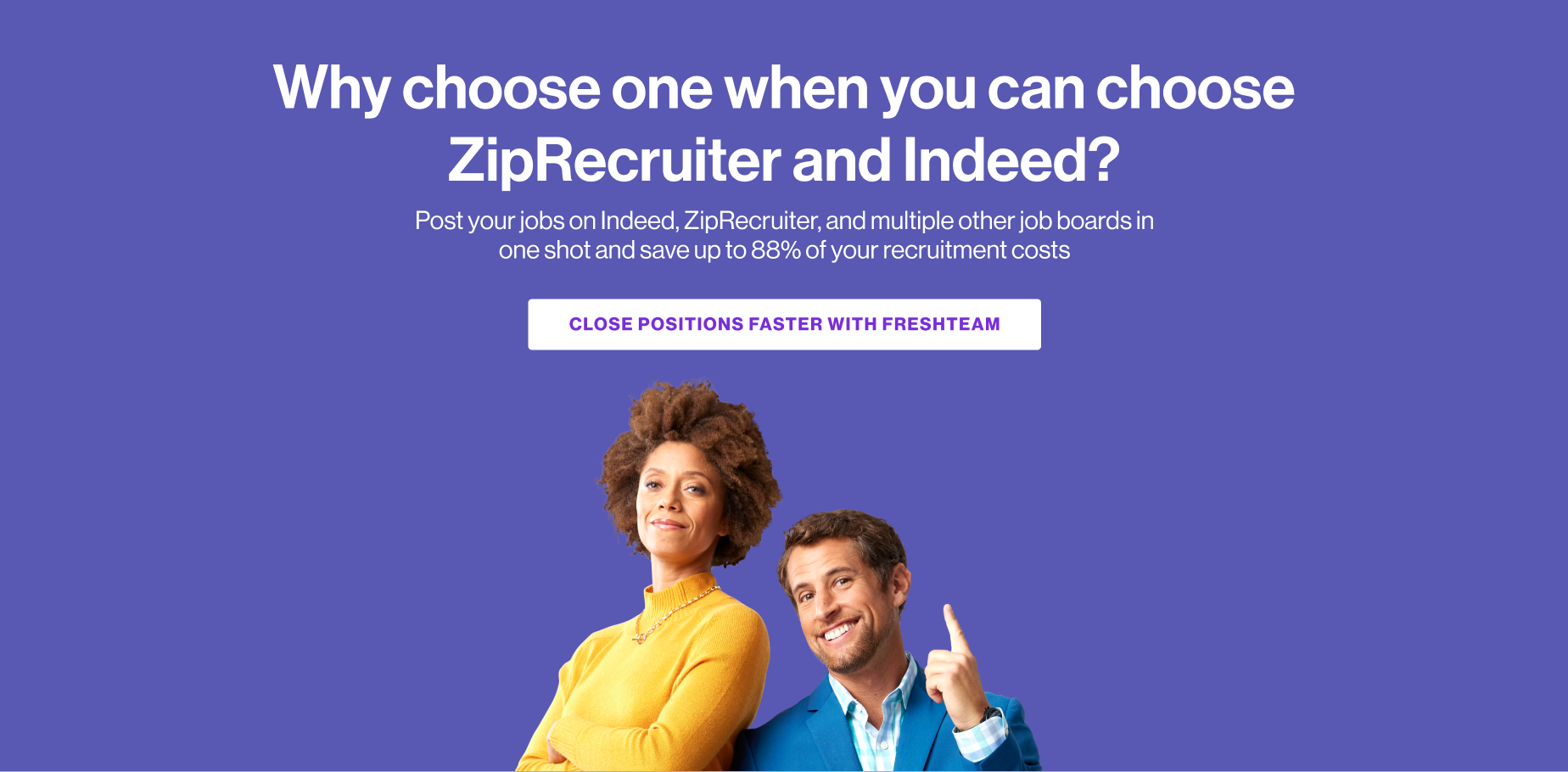 ZipRecruiter vs Indeed:哪个对招聘人员最有效?