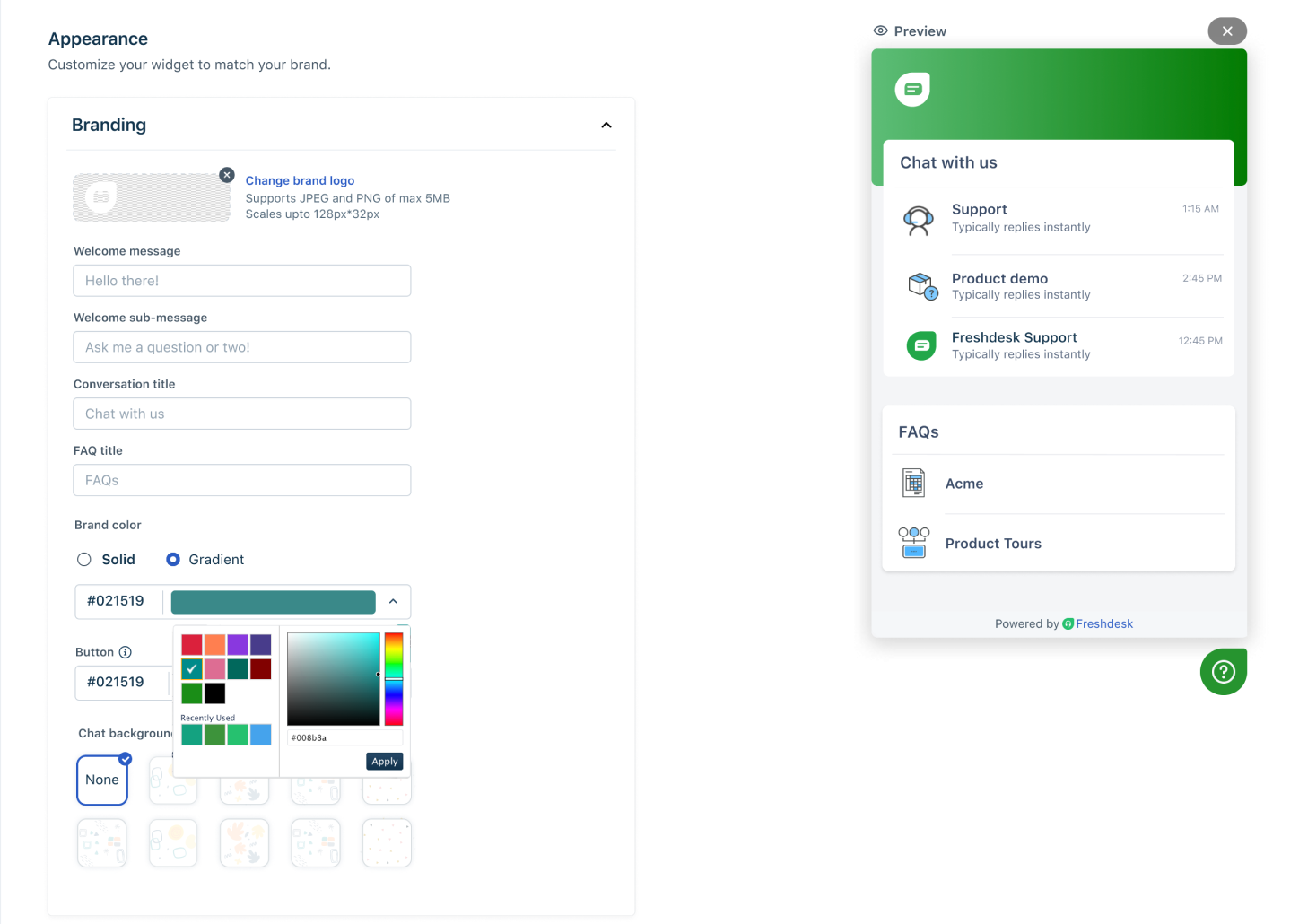 Freshchat Conversations Widget | Freshworks