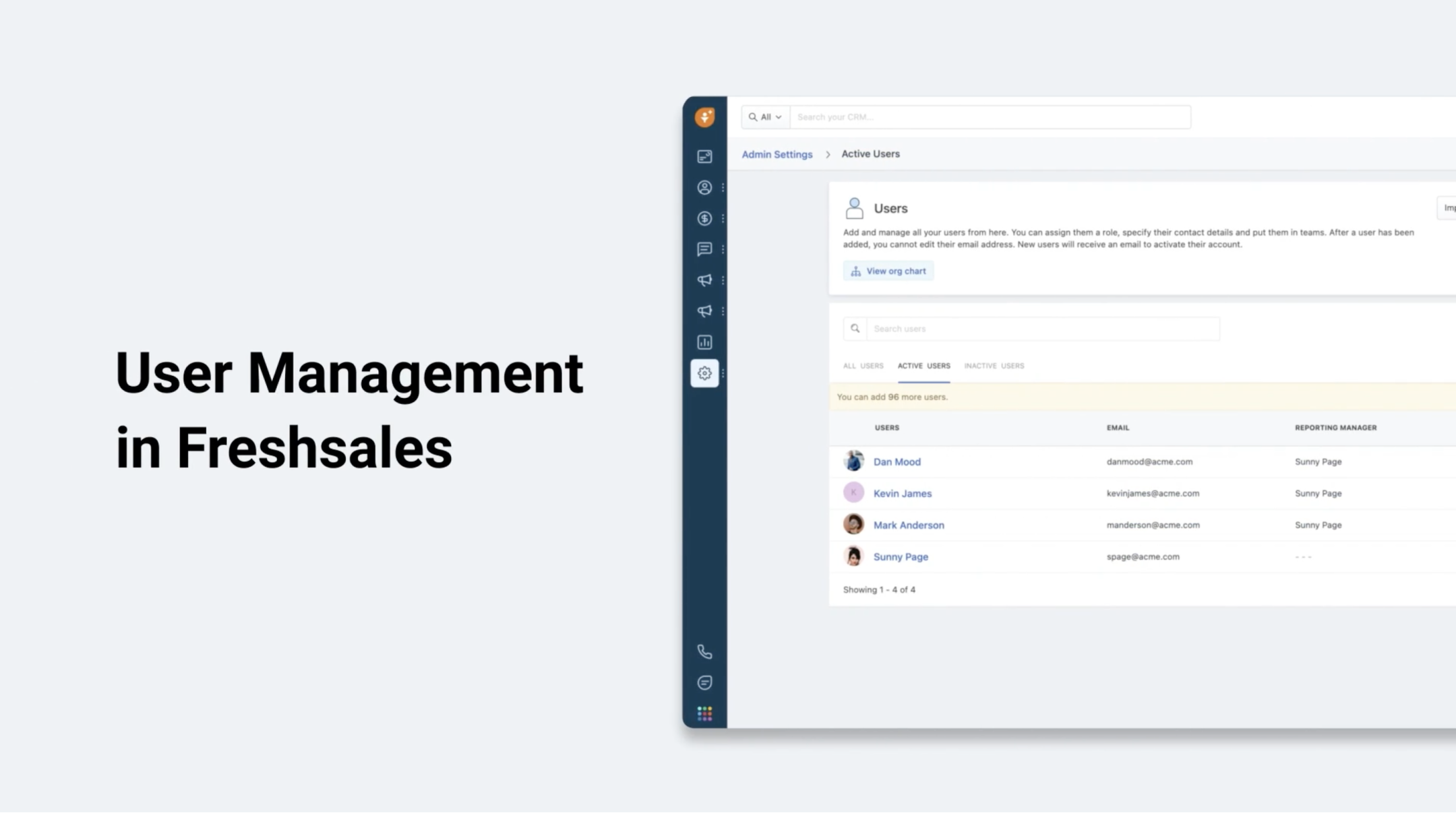 Freshsales CRM Product Tours